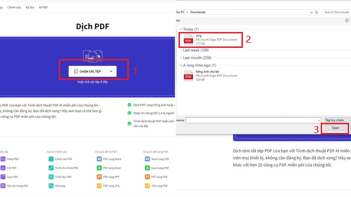 6 cách dịch file PDF tiếng Anh sang tiếng Việt nhanh nhất